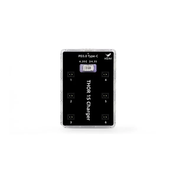 HGLRC Thor 1S Charger V2 Racing Model FPV drone Lithium Battery 6-way ...